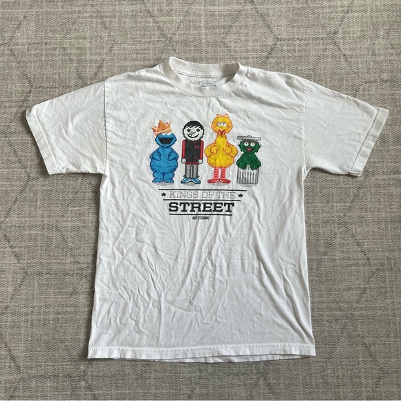 Neff | Shirts | Neff X Sesame Street Characters Collab Mens White ...